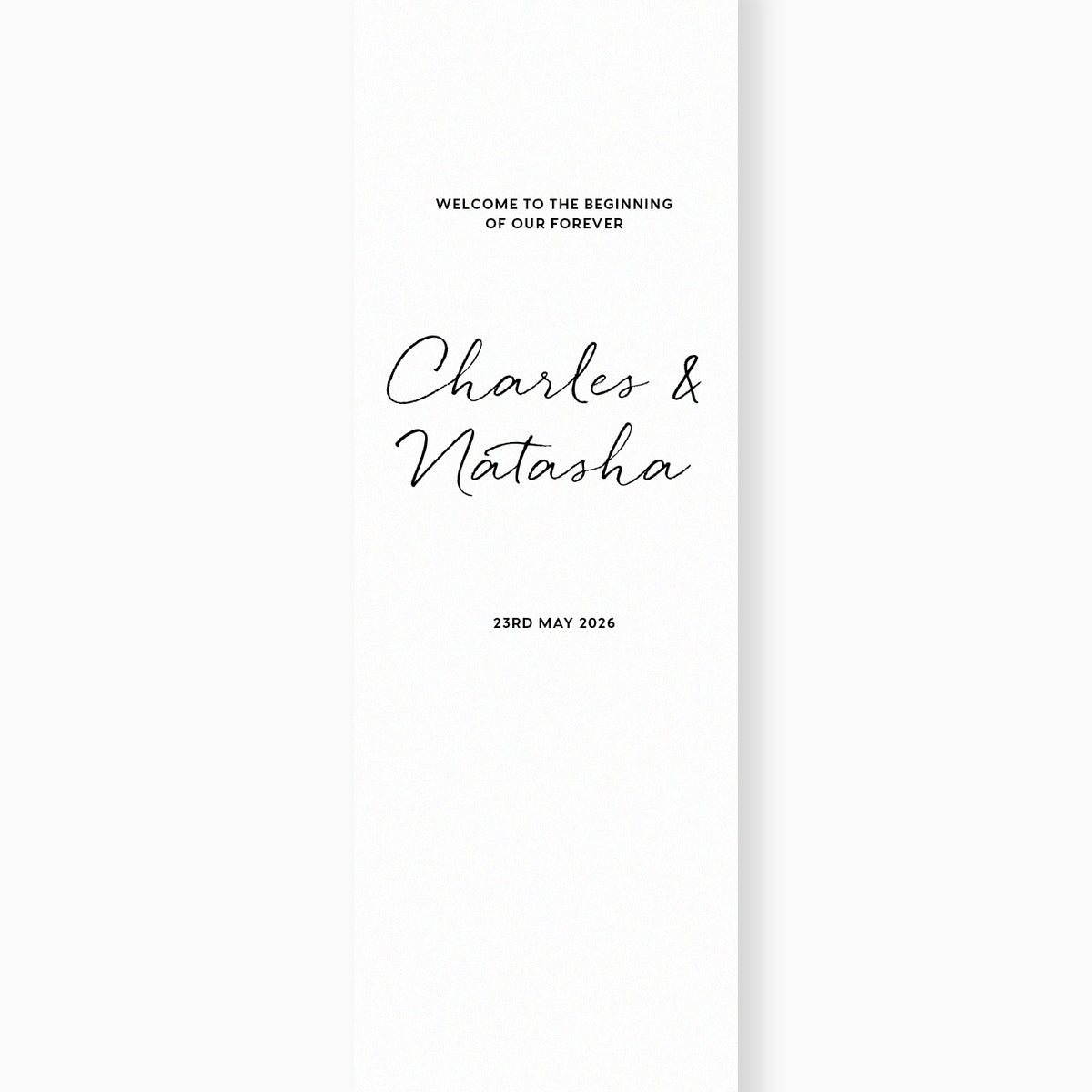 Clair Fabric Welcome Sign – Peppermint Press