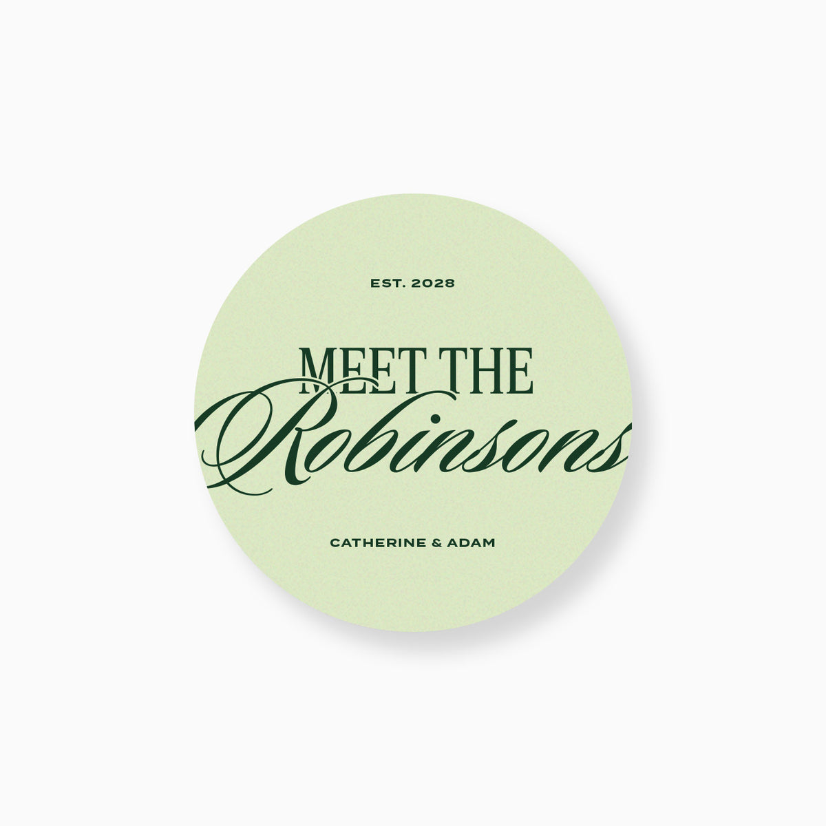 Heritage Keepsake Coaster – Peppermint Press