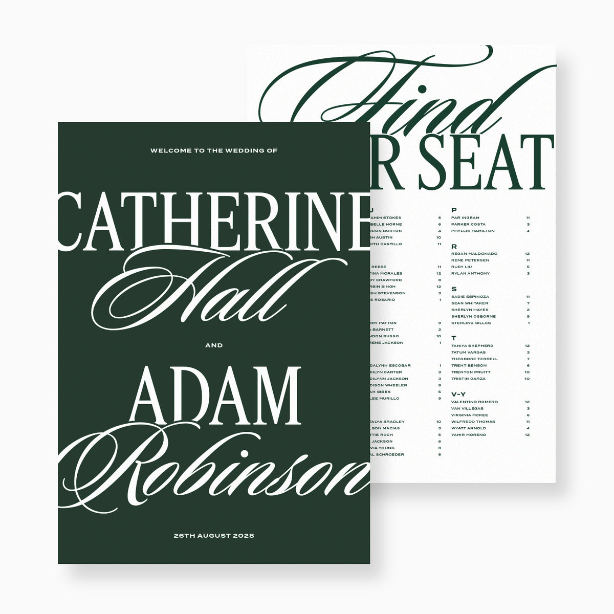 Heritage Large Signage Package – Peppermint Press