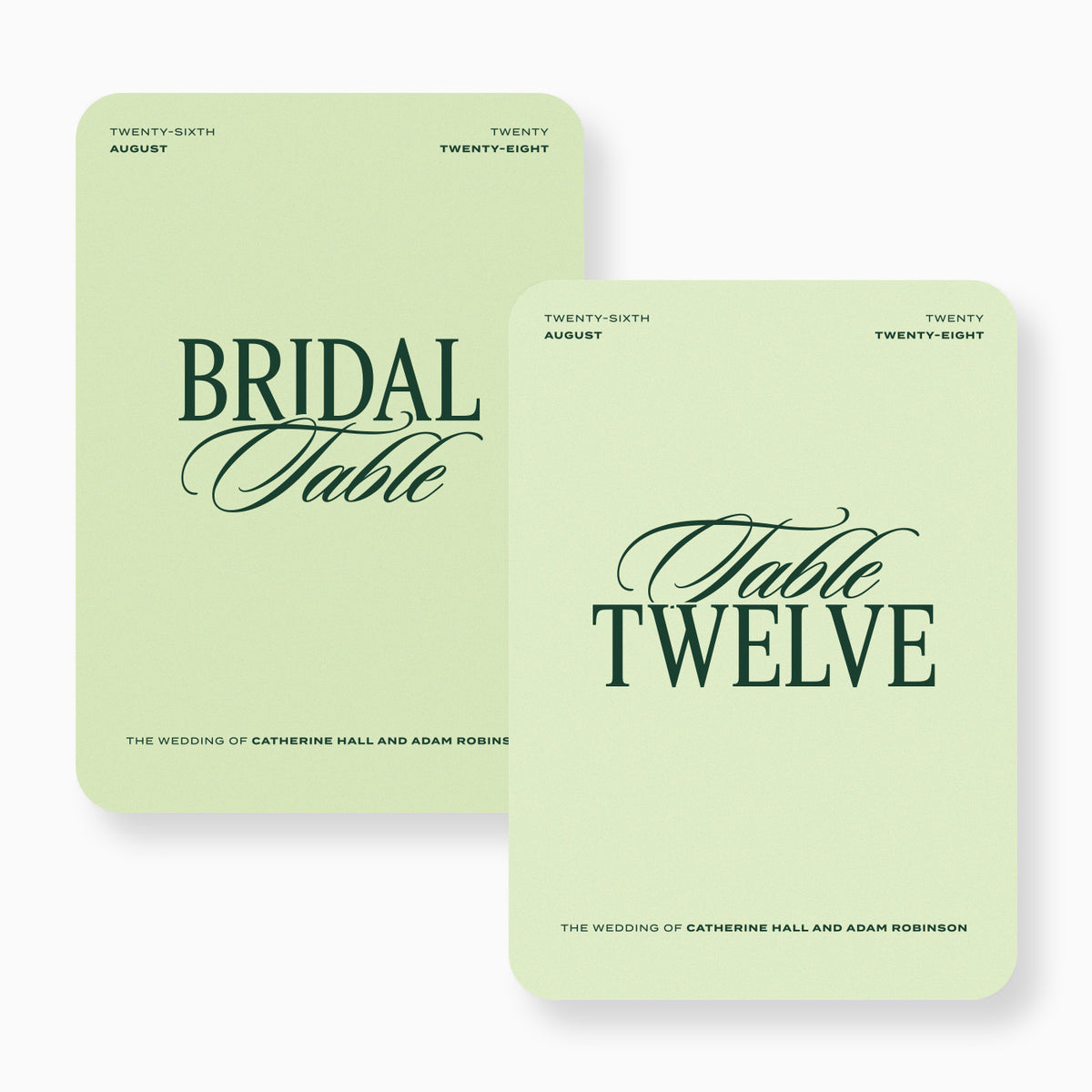 Heritage A5 Signage Package – Peppermint Press