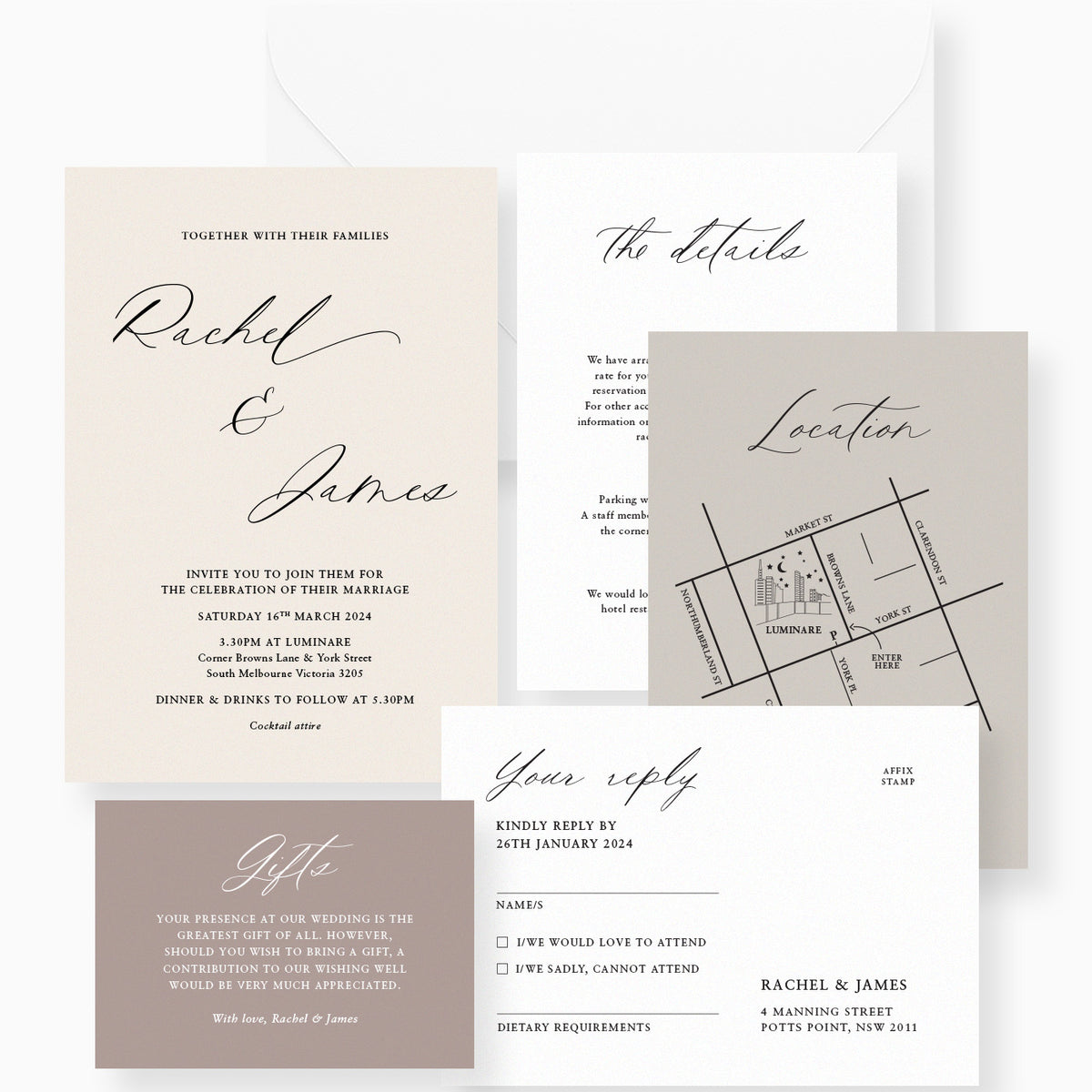 Amour Five Card Package – Peppermint Press