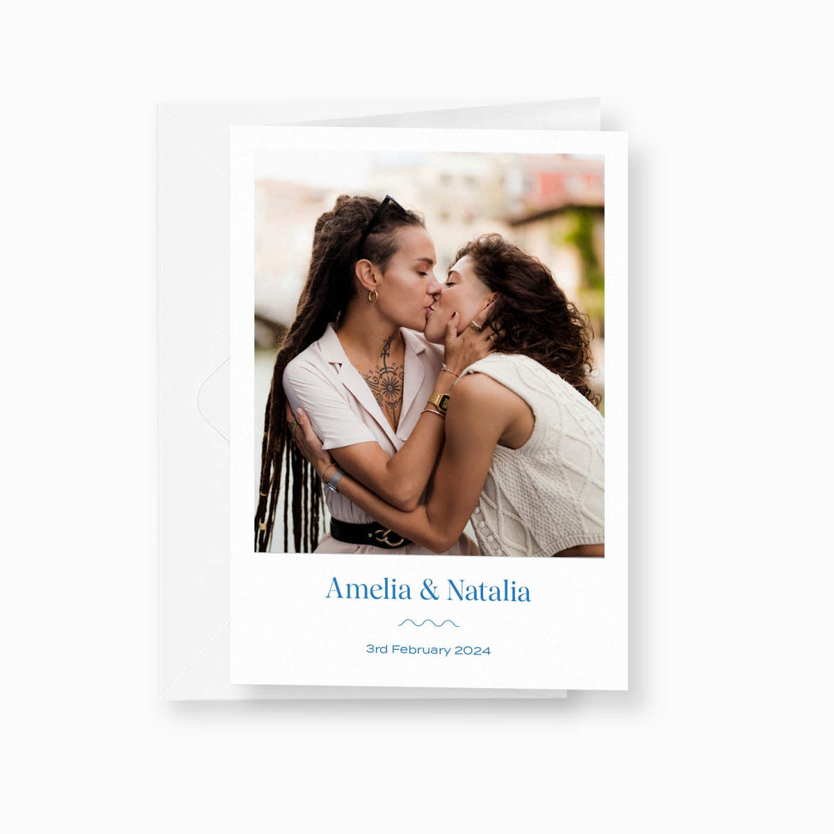 Wave Photo Thank you Card – Peppermint Press