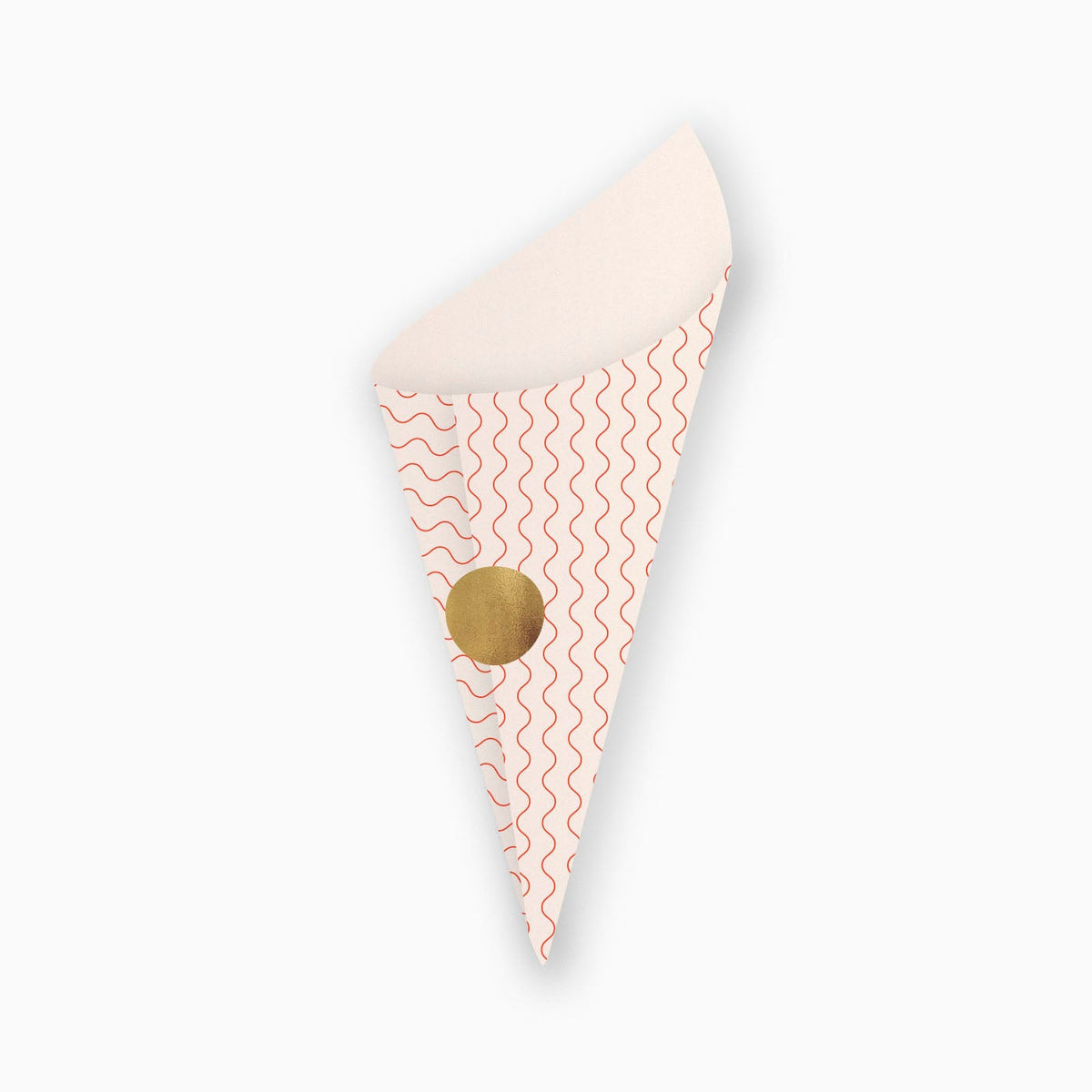 Wave Petal Cone – Peppermint Press
