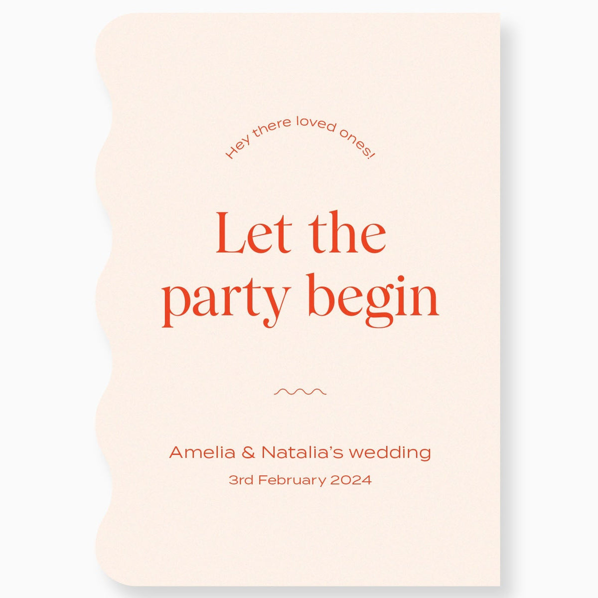 Wave Welcome Sign – Peppermint Press