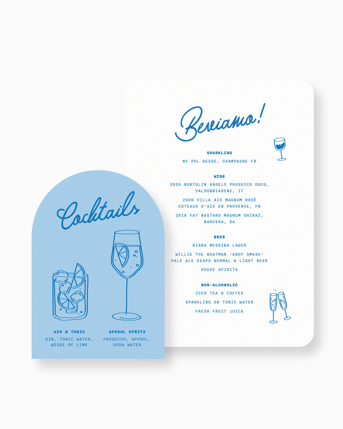 Amalfi Bar Sign – Peppermint Press