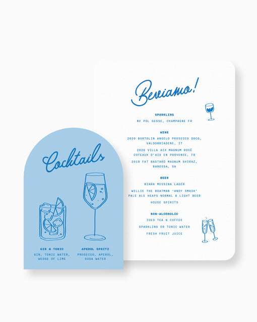 Amalfi Bar Sign – Peppermint Press