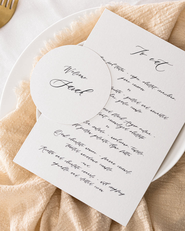 Place Cards – Peppermint Press