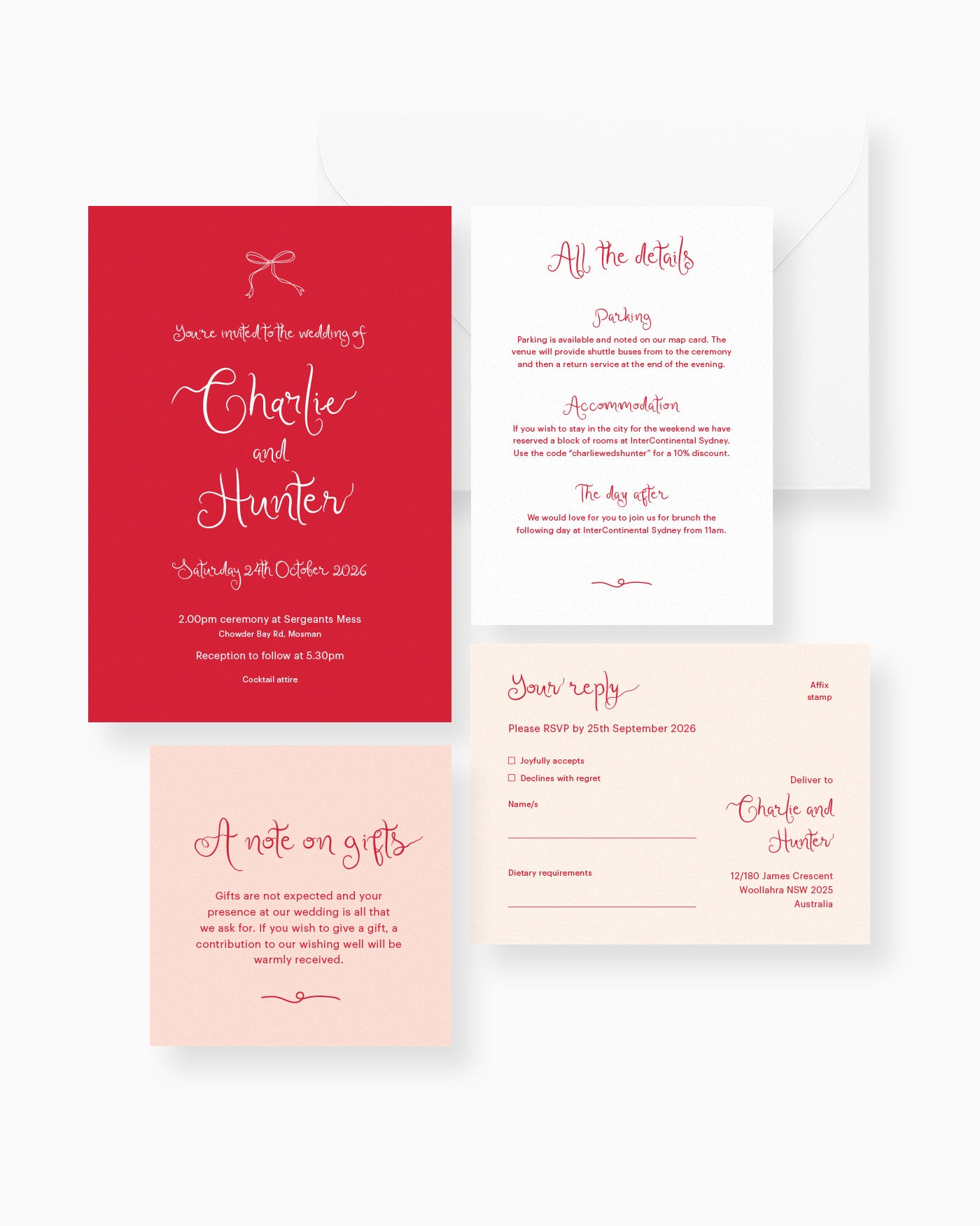 Charlie Four Card Package – Peppermint Press