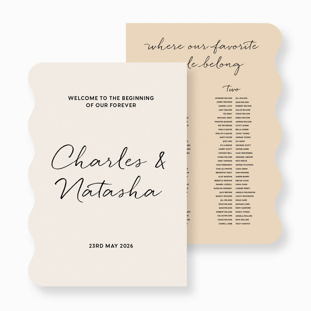 Clair Large Signage Package – Peppermint Press