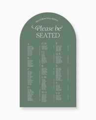 Estate Seating Chart – Peppermint Press