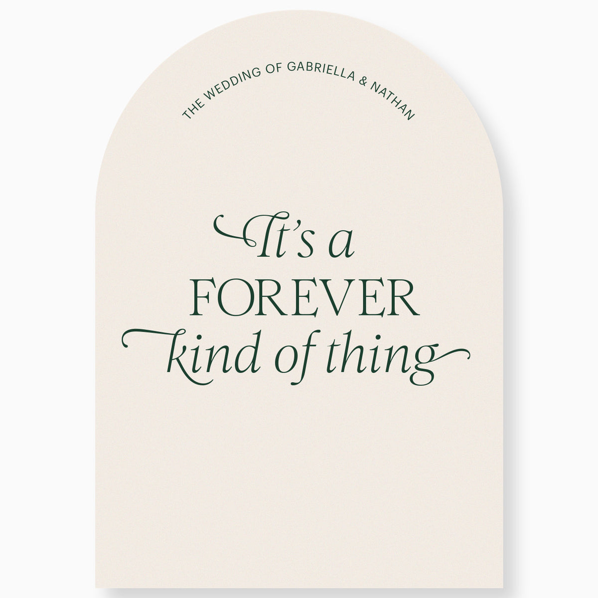 Estate Welcome Sign – Peppermint Press