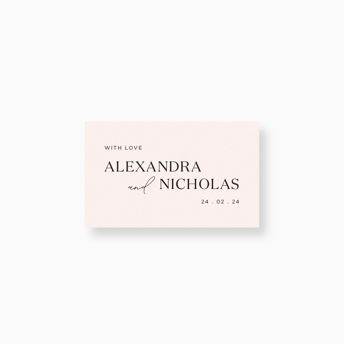 Palms Favour Labels – Peppermint Press