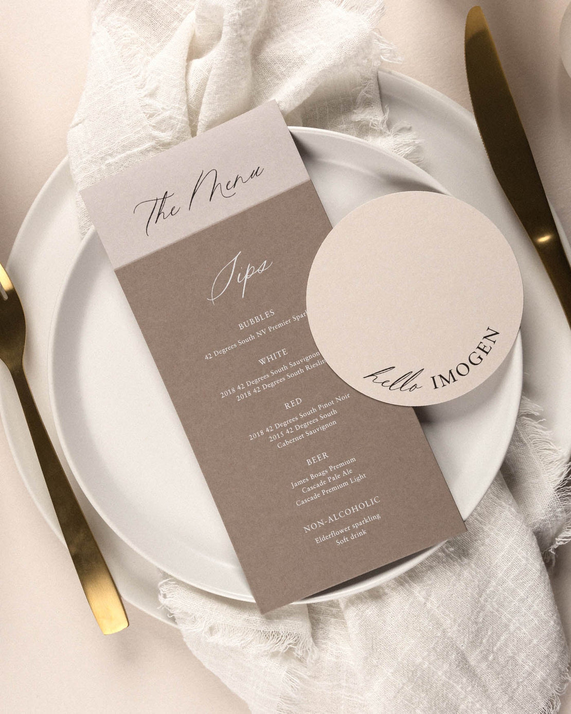 Place Cards – Peppermint Press