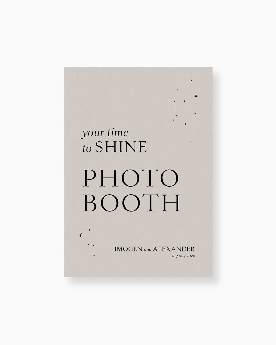 Luna A5 Signage Package – Peppermint Press