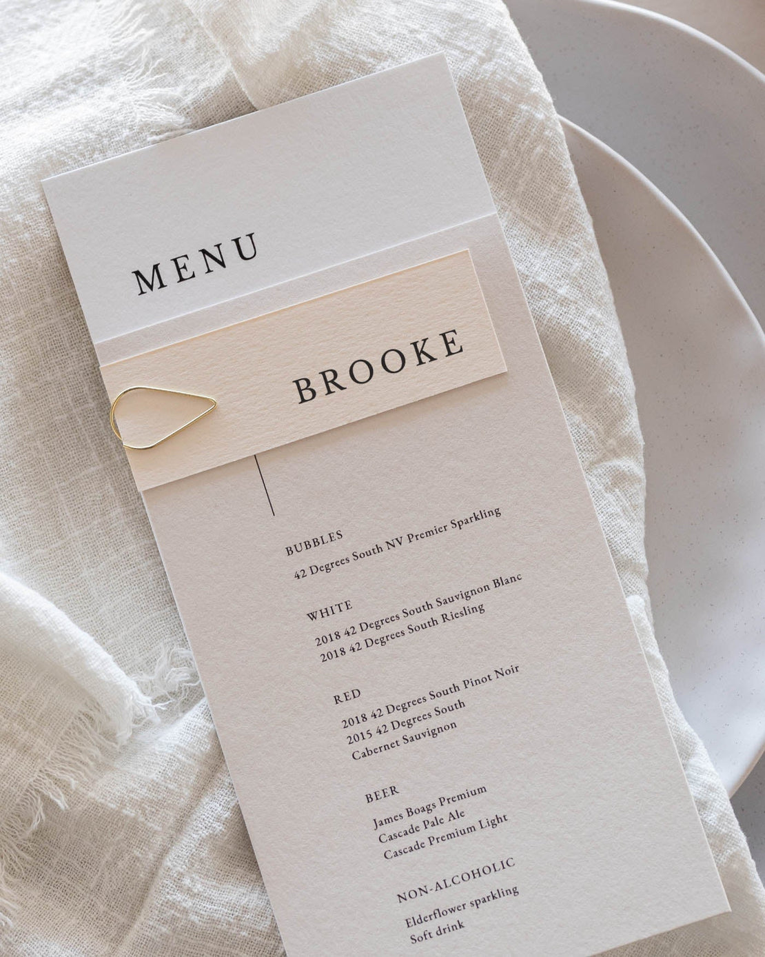 Milan Menu Package – Peppermint Press