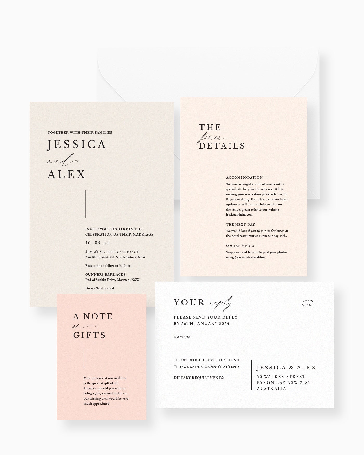 Milan Four Card Package – Peppermint Press