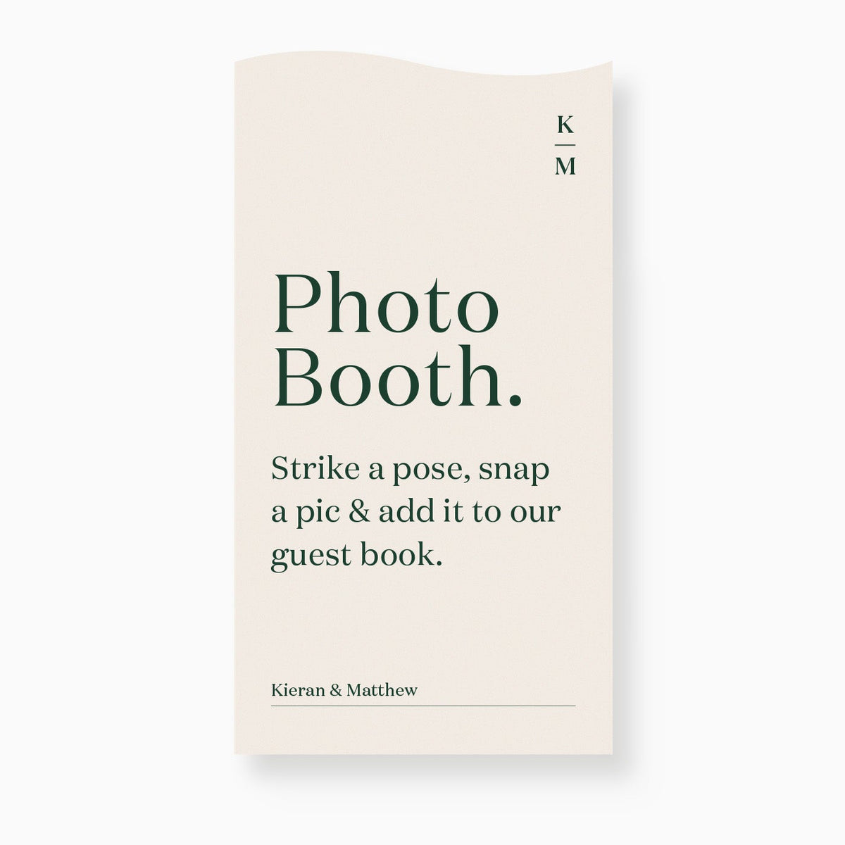 Narrative A4 Signage Package – Peppermint Press