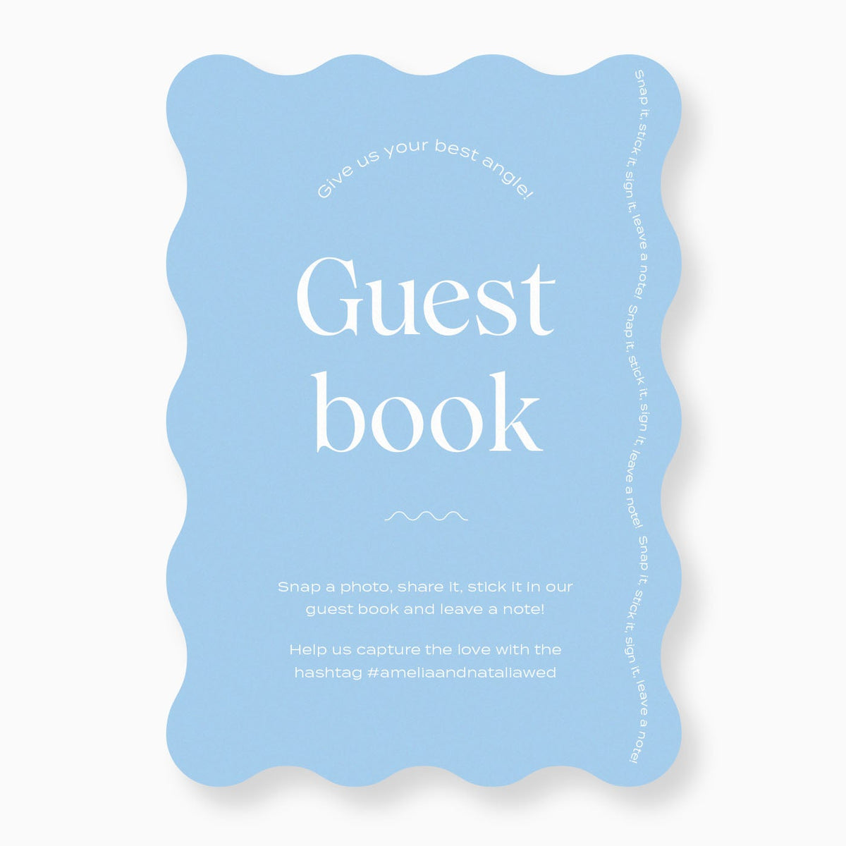 Wave A4 Signage Package – Peppermint Press