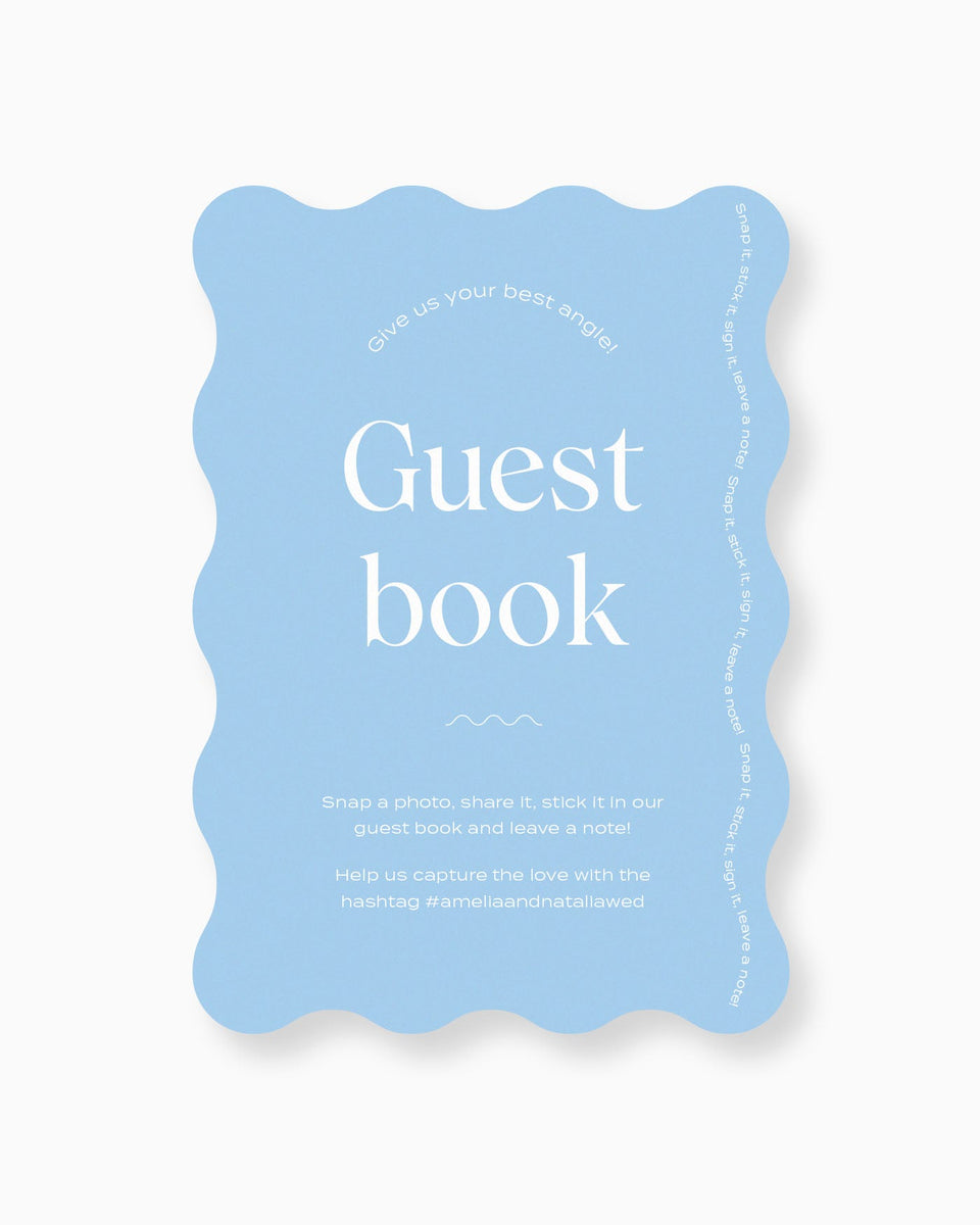 Wave A4 Signage Package – Peppermint Press