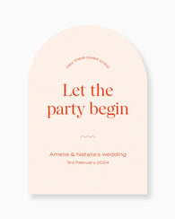 Wave Welcome Sign – Peppermint Press