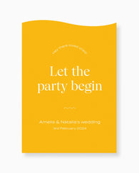 Wave Welcome Sign – Peppermint Press